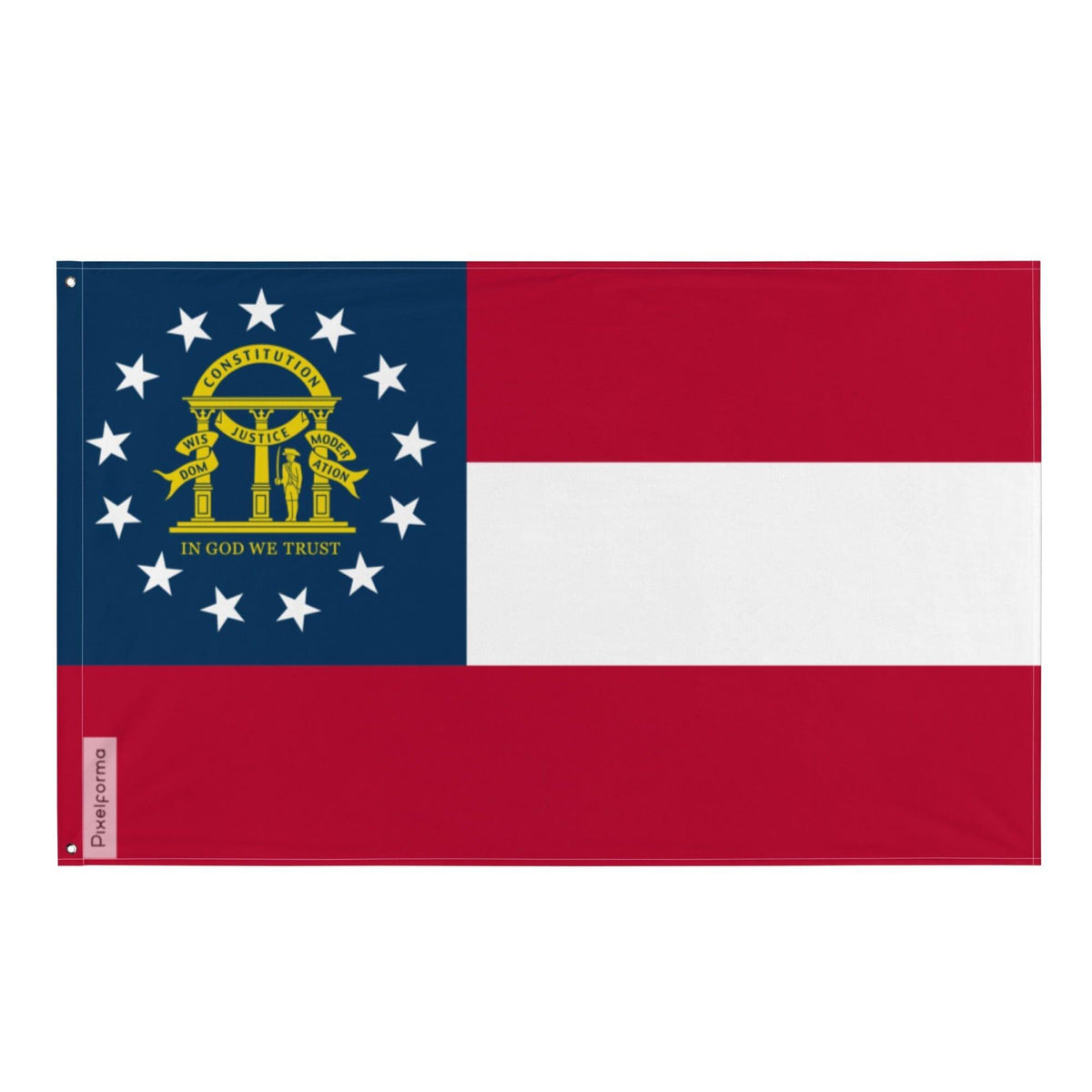 Atlanta Georgia flag in multiple sizes – Pixelforma