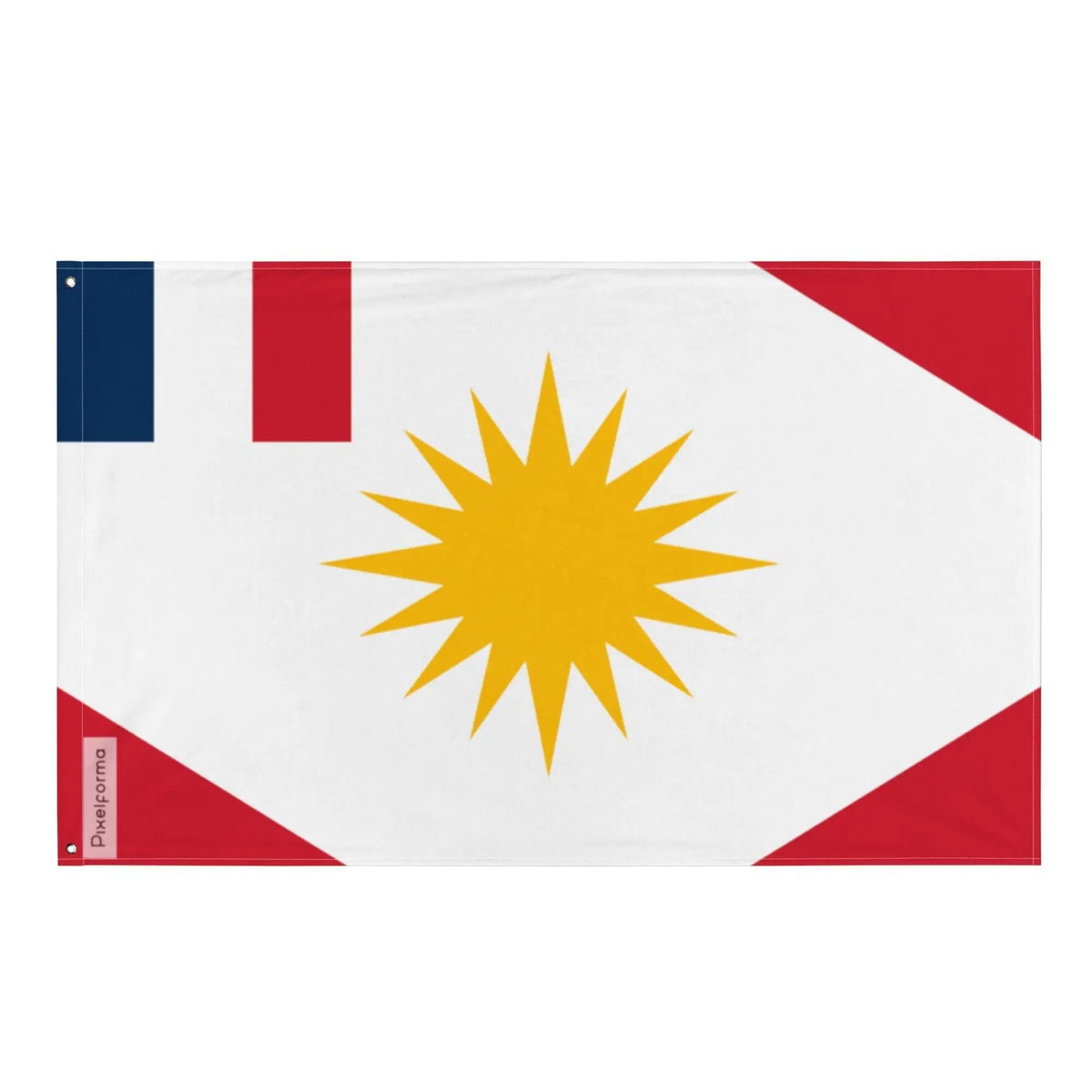 Drapeau territoire autonome alaouite polyester œillets robustes ...